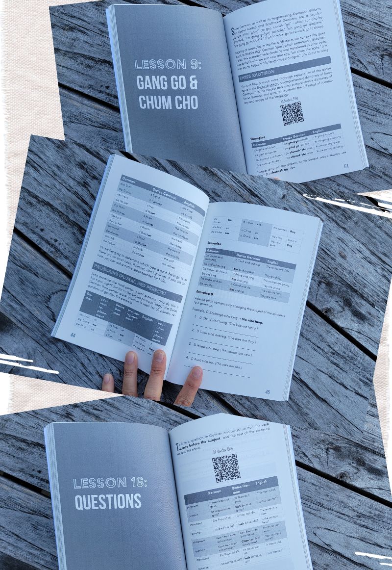 Group and private courses - Swiss German for Beginners