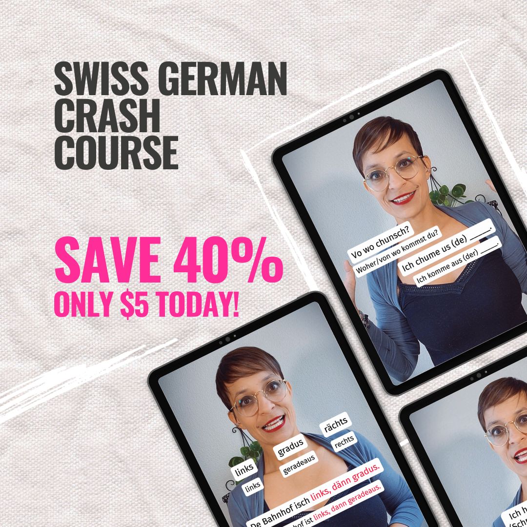 Black Friday Specials - Swiss German for Beginners
